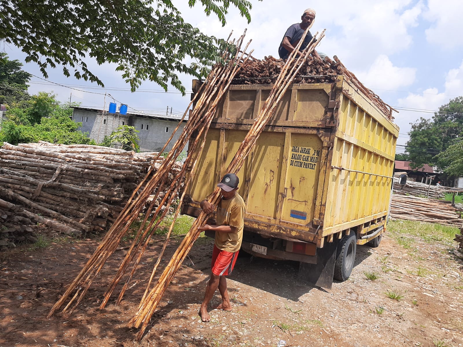 Jual Kayu Dolken untuk Konstruksi dan Interior Hotel-081311400177 ...